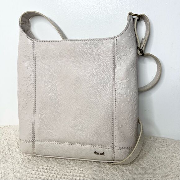 The Sak | Bags | The Sak Cream De Young Crossbody Bag Leather ...